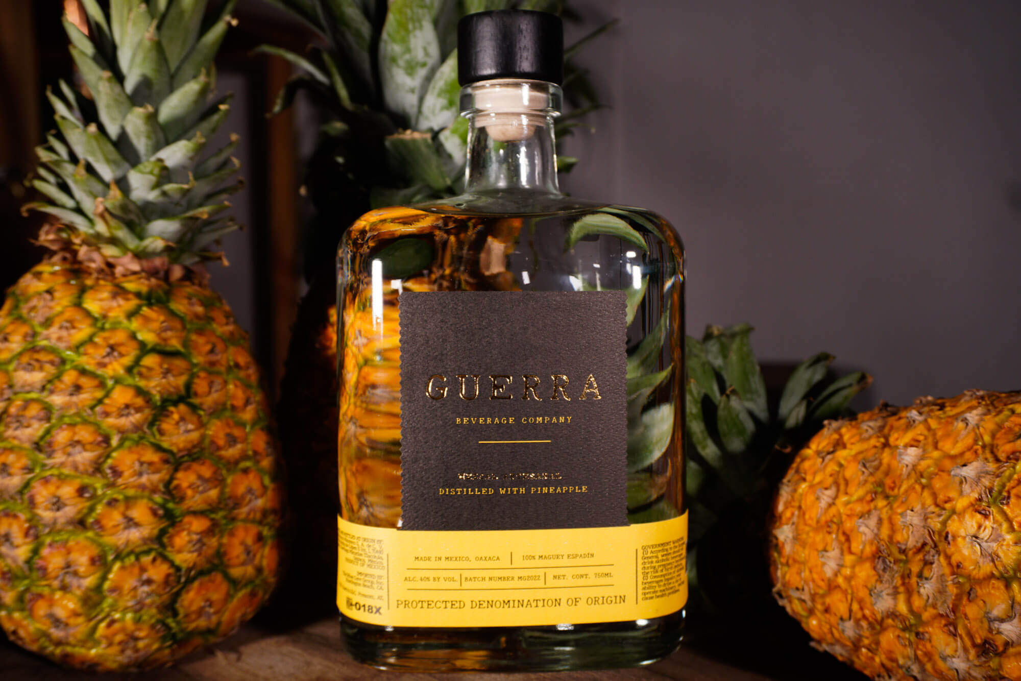 DISTILLED WITH PINEAPPLE – GUERRA MEZCAL